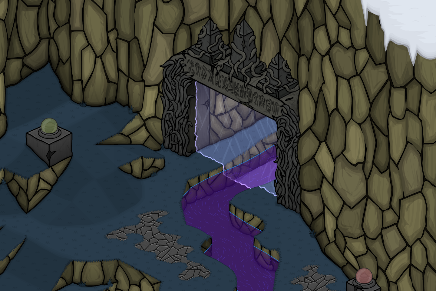 Passage to the Veiled Realm - Mezzanine Stairs
